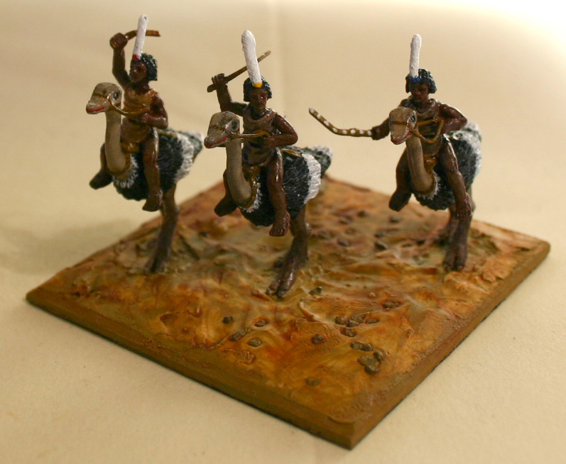 Gloranthan Army Miniatures Encyclopedia: Ostrish riders