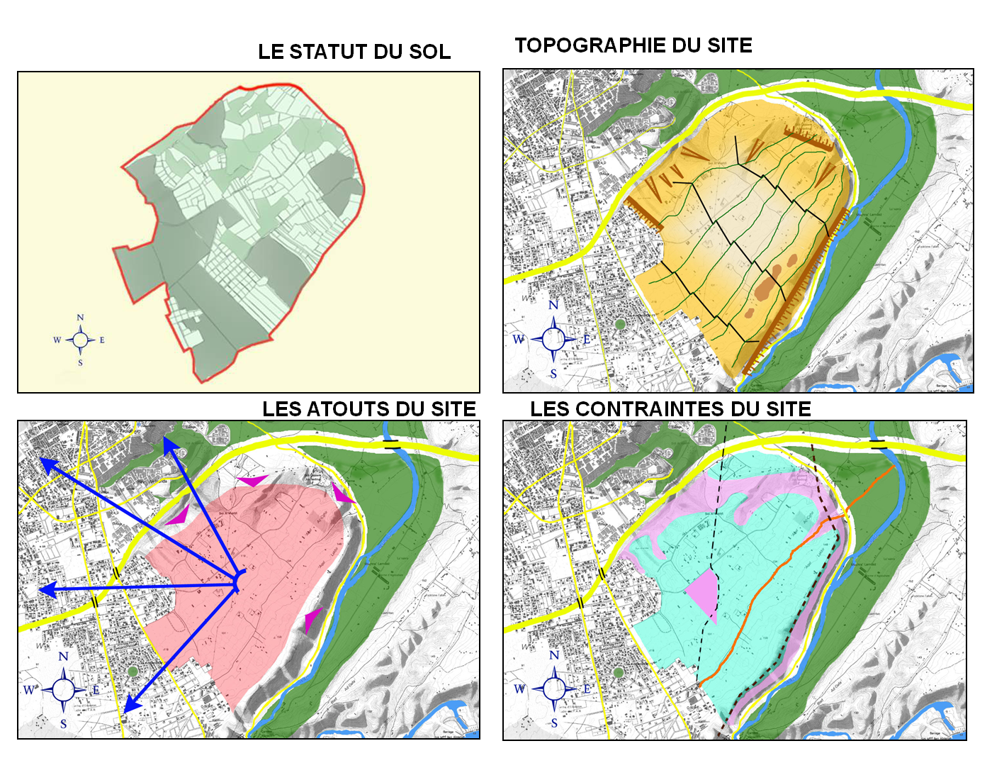 Benelkhadir M. architecte: PLAN D'AMENAGEMENT SECTORIEL DU QUARTIER ...