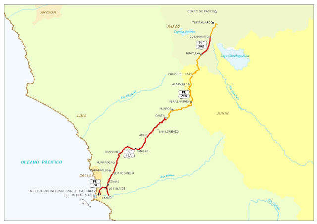 Por las Rutas del Perú: PE - 20 - Transversal