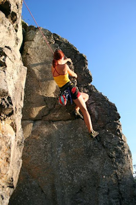 Free solo climbing