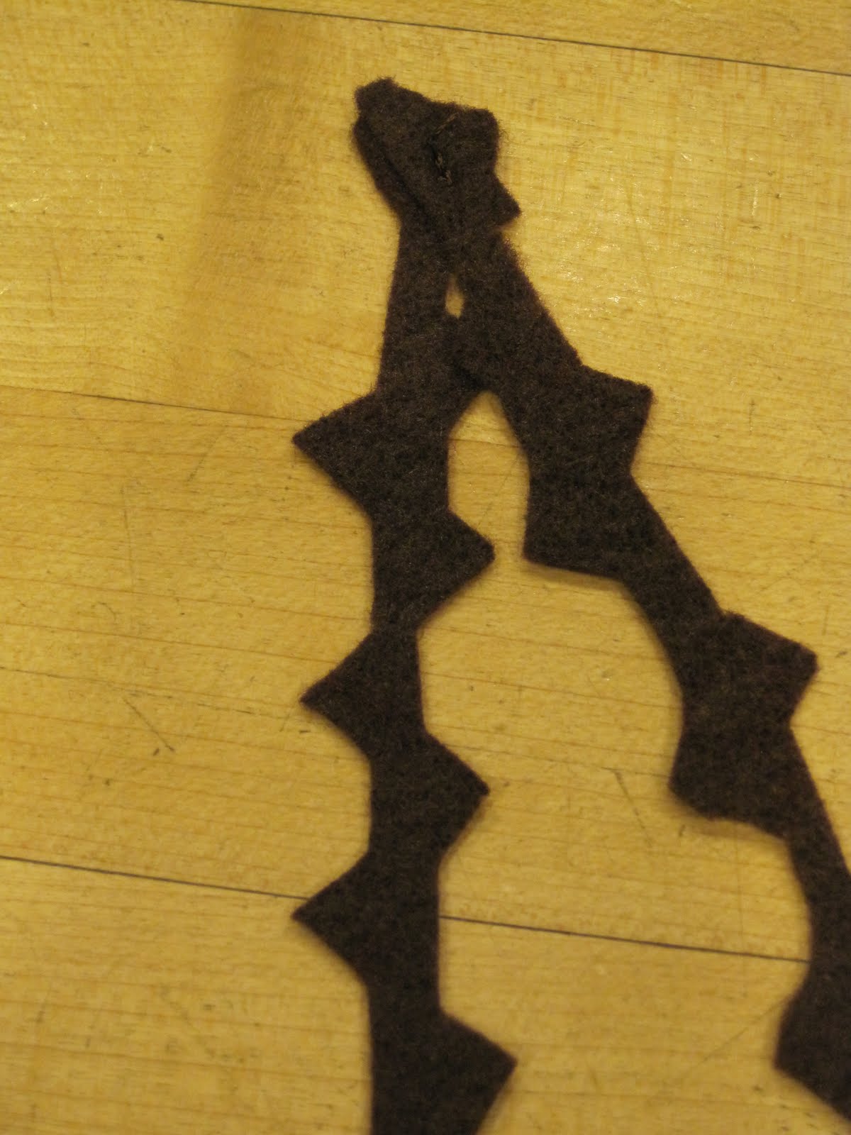 Lu Bird Baby: Felt Cross Tutorial