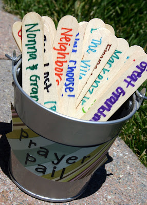 Prayer Pail with supercool guest blogger Kristin | Joy's Hope