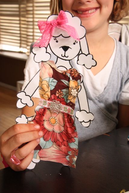 Lu Bird Baby: Fabric Scrap Dolls