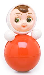 tutus and turtles: Russian Never Fall Doll