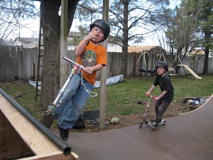 Blaze O Glory: Homemade Halfpipe