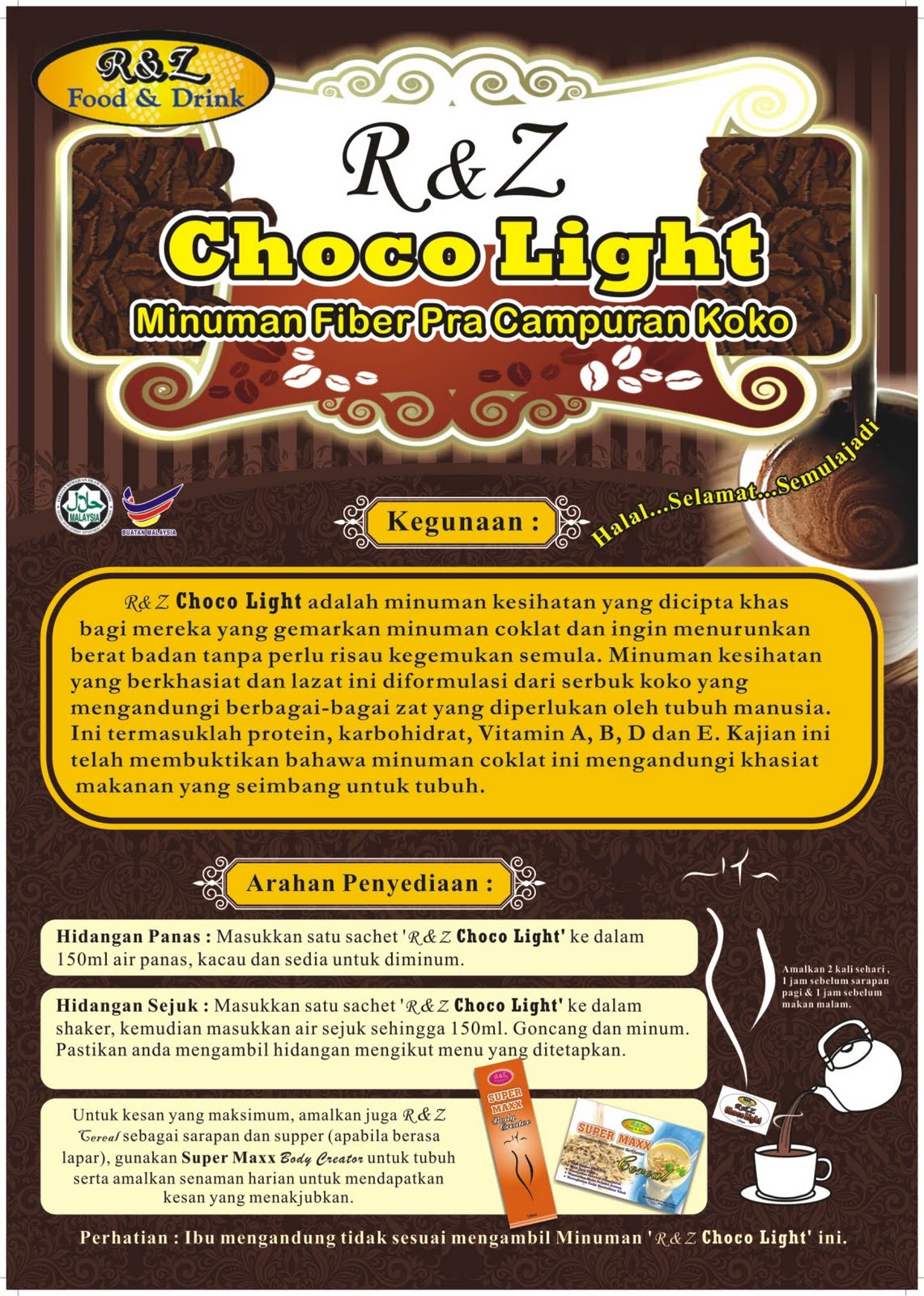 R&Z Cosmetics sdn. bhd: R&Z CHOCO LIGHT