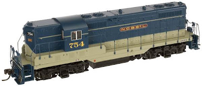 MODELS FERROVIAS BRASIL: GP7 ATLAS NC&STL 754