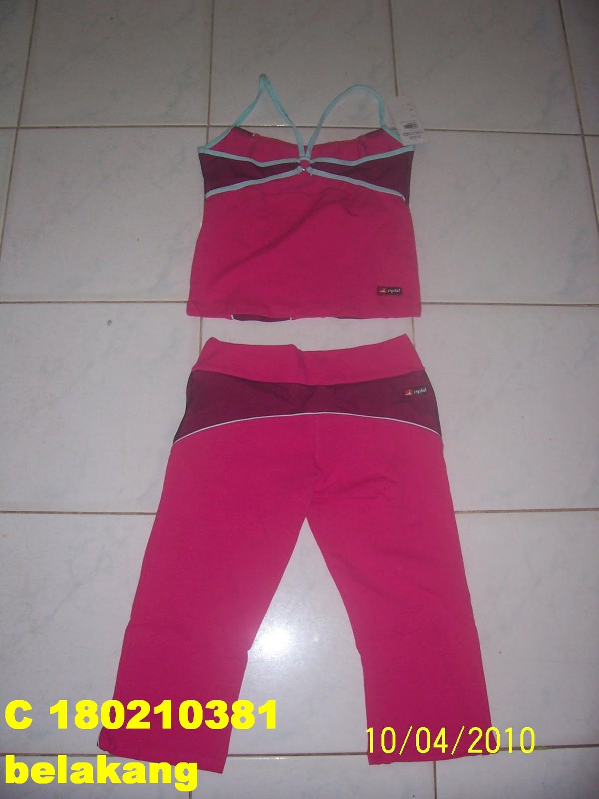 Crystal Baju Senam - baju senam crystal - baju senam crystal light ...