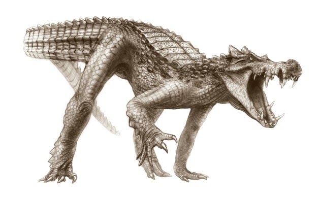 mundo jurasico: Kaprosuchus saharicus