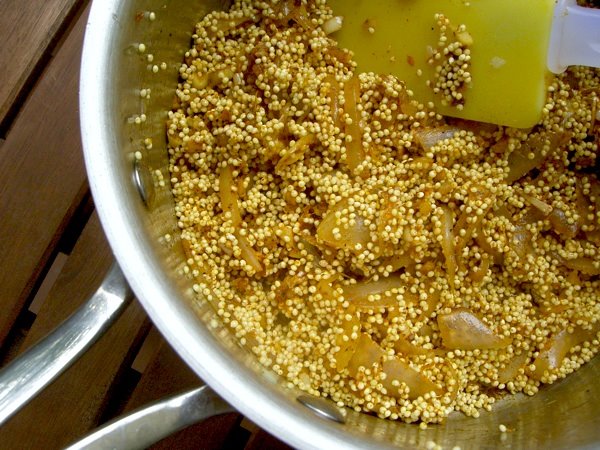 African Millet Salad - Craving Greens