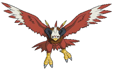 Digimon Nova Geração 8: Hawkmon (Foto)
