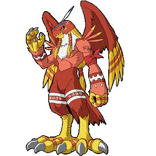 Digimon Nova Geração 8: Gryphomon e Garudamon