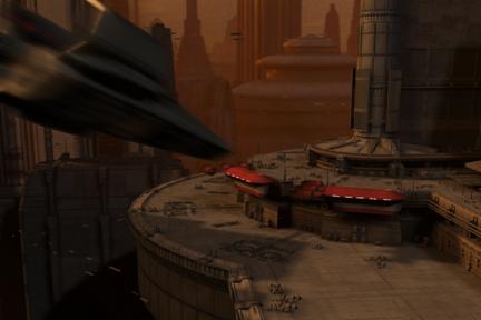 CSD Studios: Improved Coruscant Spaceport Texture Maps