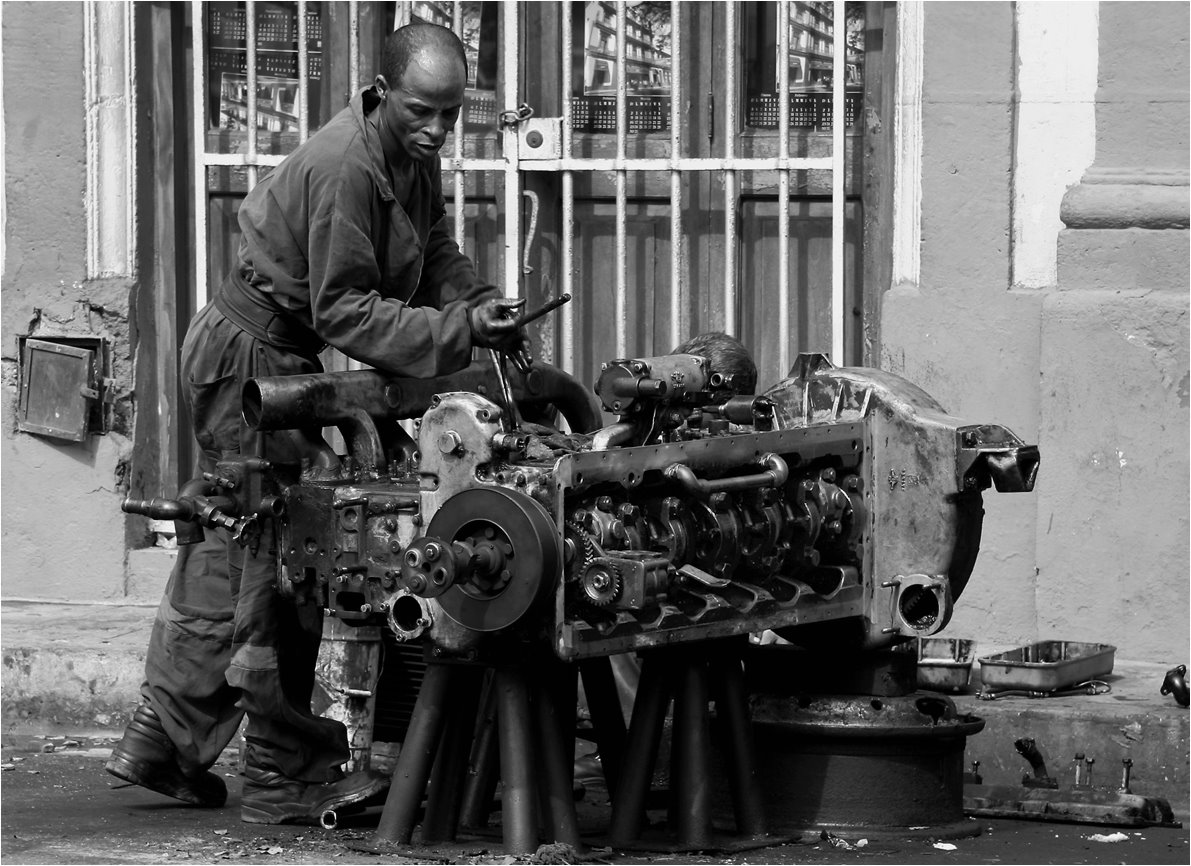 Imágenes de Jose: Mecánico en la Habana