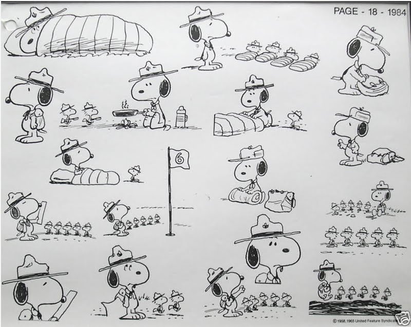 Cartoons, Model Sheets, & Stuff: Peanuts Model Sheets