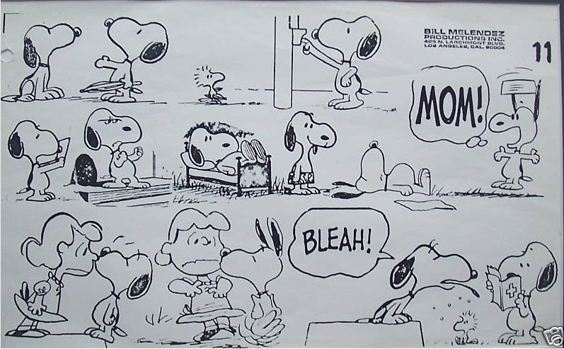 Cartoons, Model Sheets, & Stuff: Peanuts Model Sheets