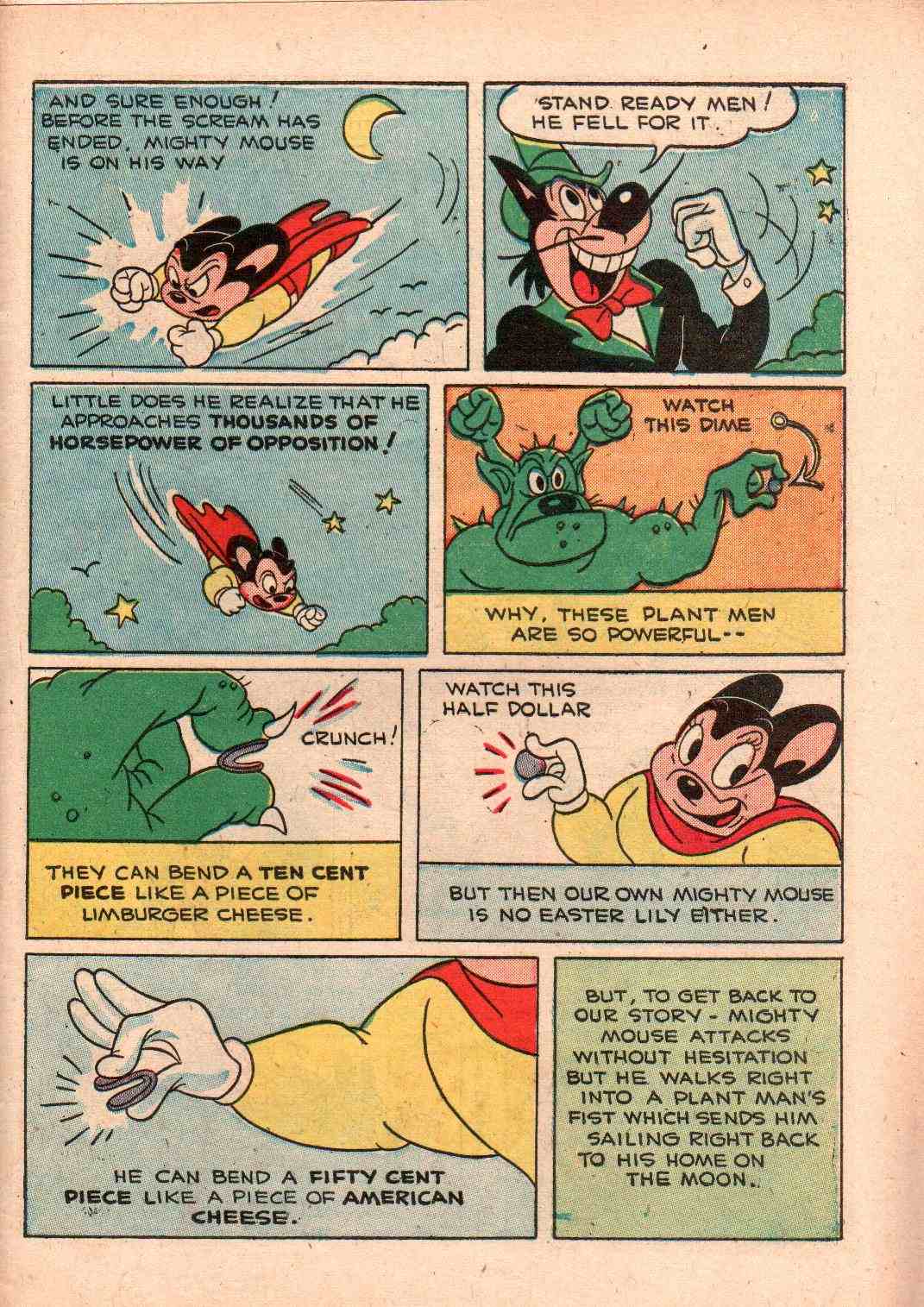 Cartoons, Model Sheets, & Stuff: Jim Tyer - Mighty Mouse #33