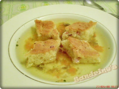 Sandrine's: Miris moje kuhinje: Biskvit sa šunkom, za juhu