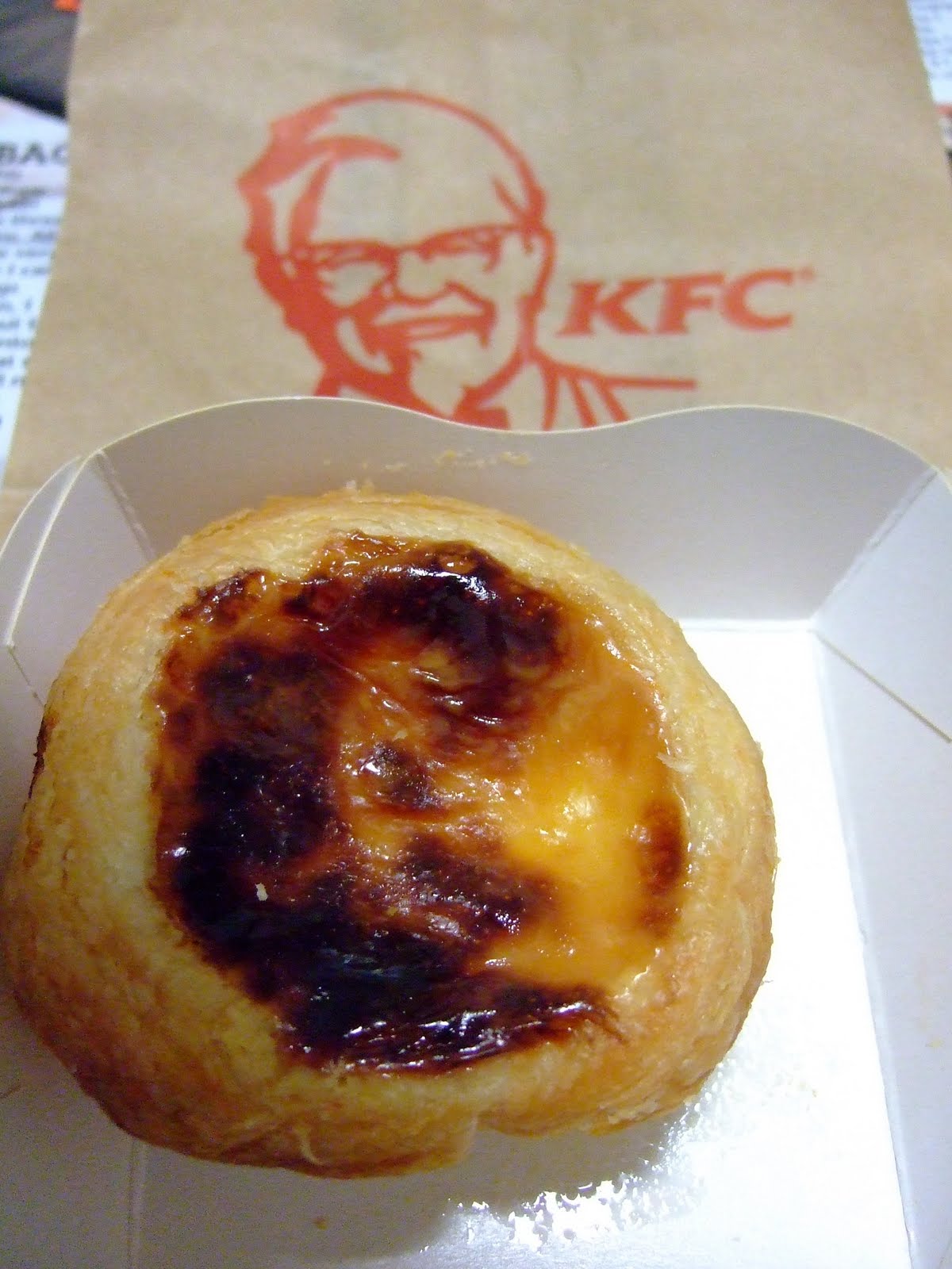 ate too much: Portuguese egg tarts from... KFC?