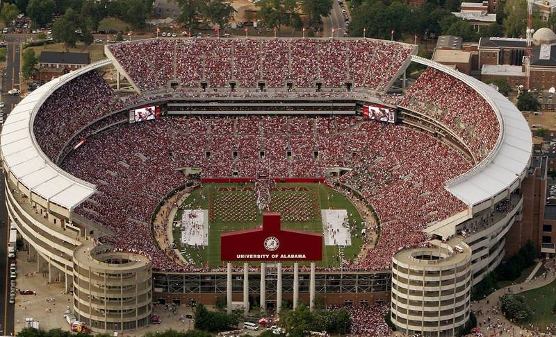 The Happenings of: Bryant Denny Stadium