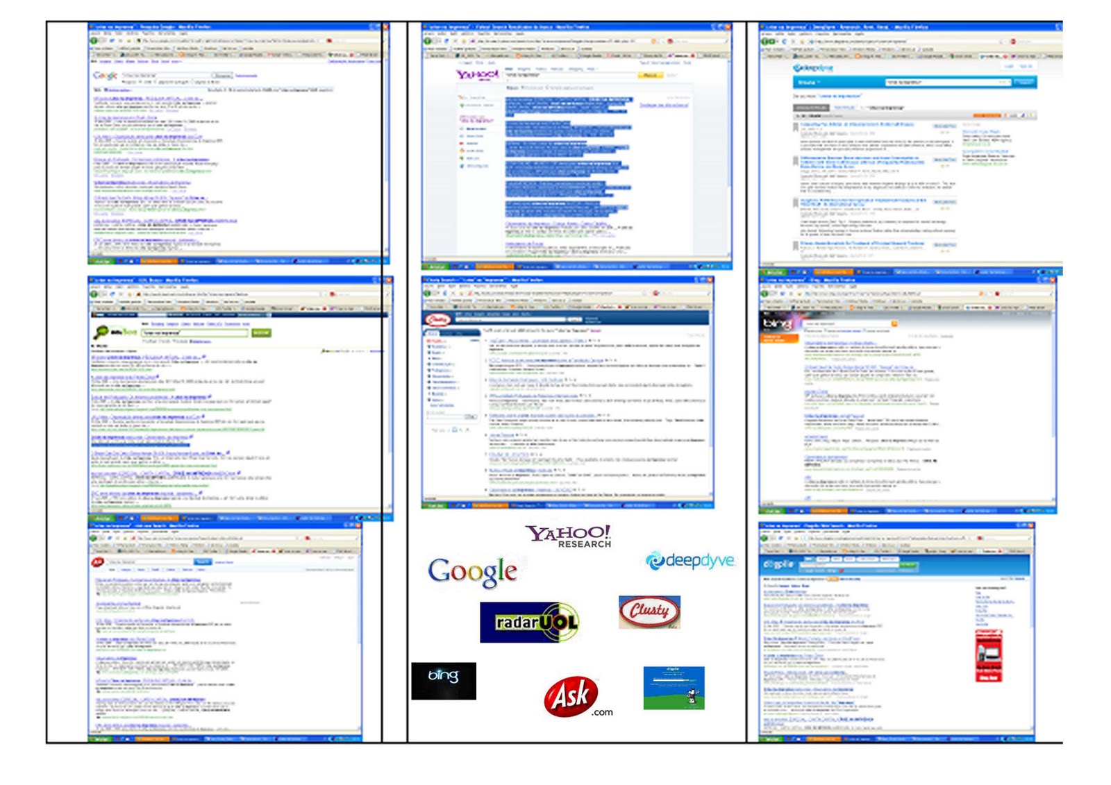 Blog da Herédia: Motores de busca: muito mais que Google