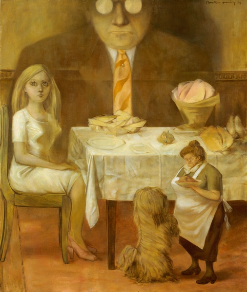 Desde el otro lado del cuadro: Family Portrait - Dorothea Tanning