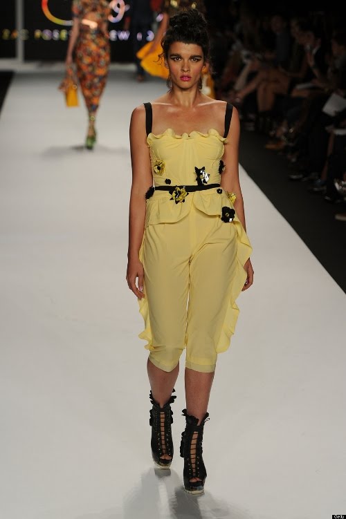 We Dream and Design: Plus Size Model in Zac Posen Fashion Show