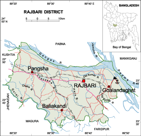 Maps of Bangladesh: District