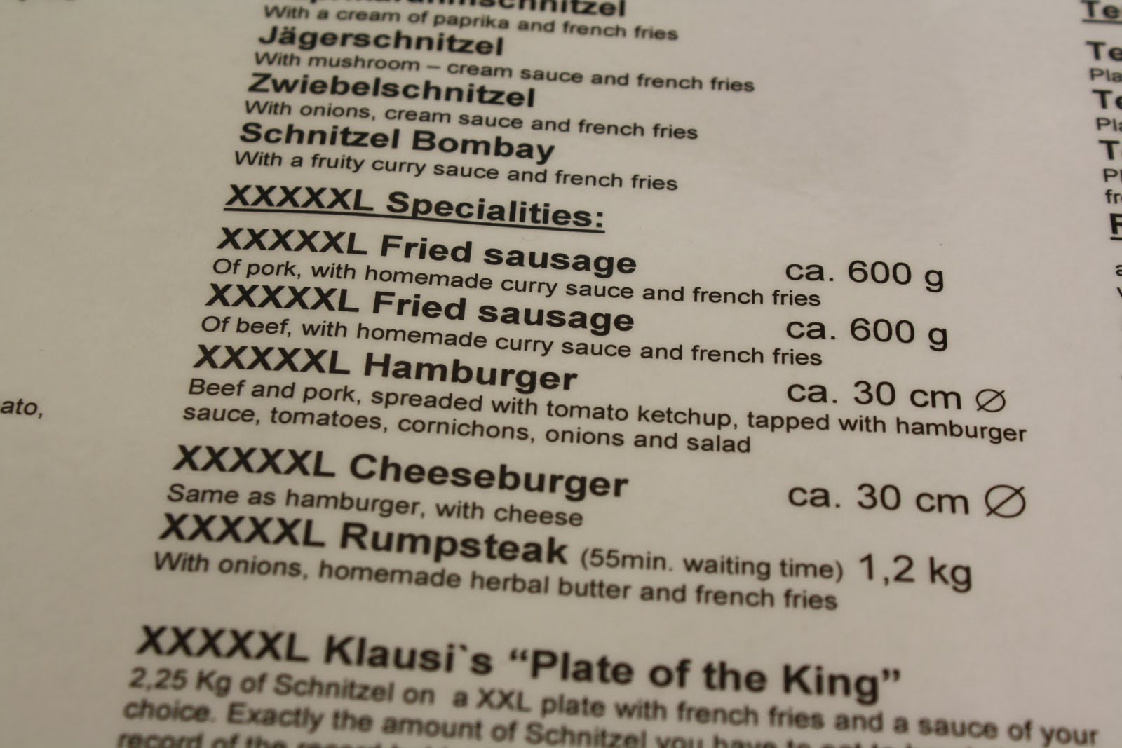 The Bolton Life: GIANT FOOD! Waldgeist Restaurant