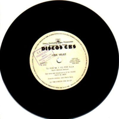 viejos tiempos - JOSÈ VÈLEZ - CARÀTULAS DE DISCOS (EUROPA)