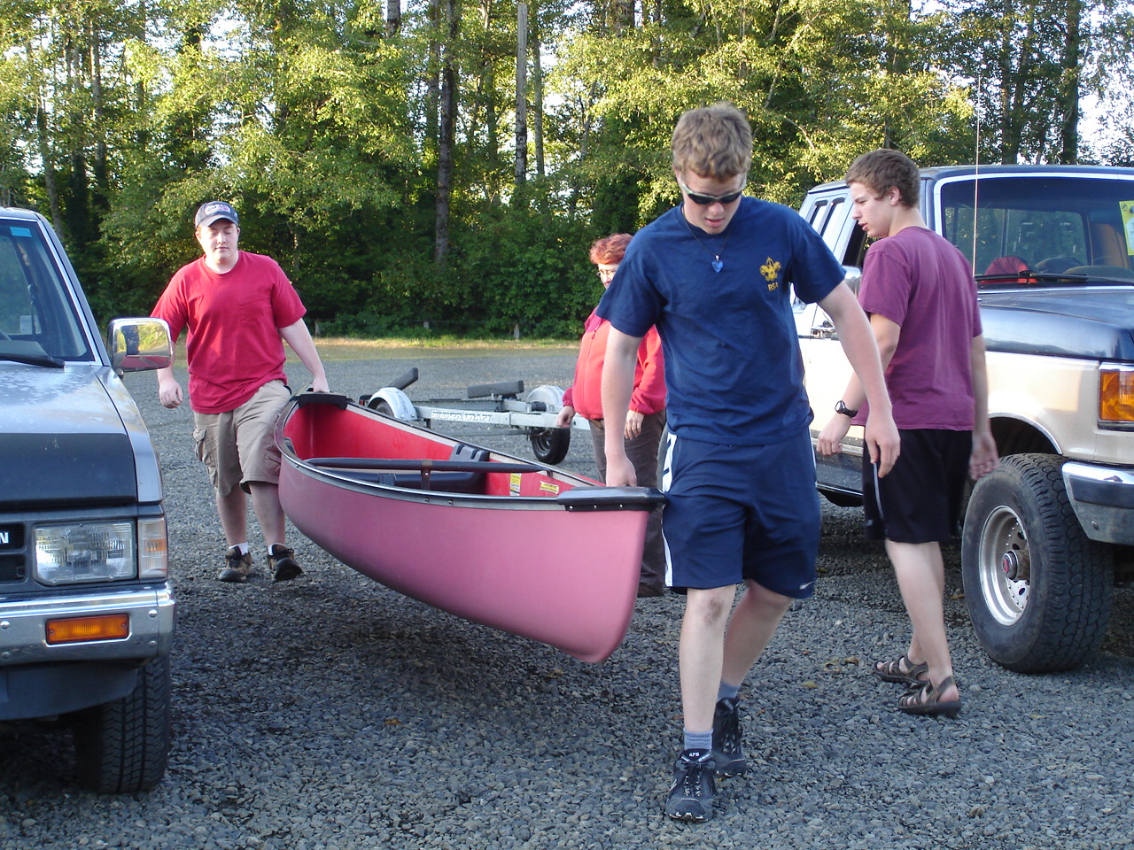 Montesano Troop 15: Boy Scout Canoeing Trip