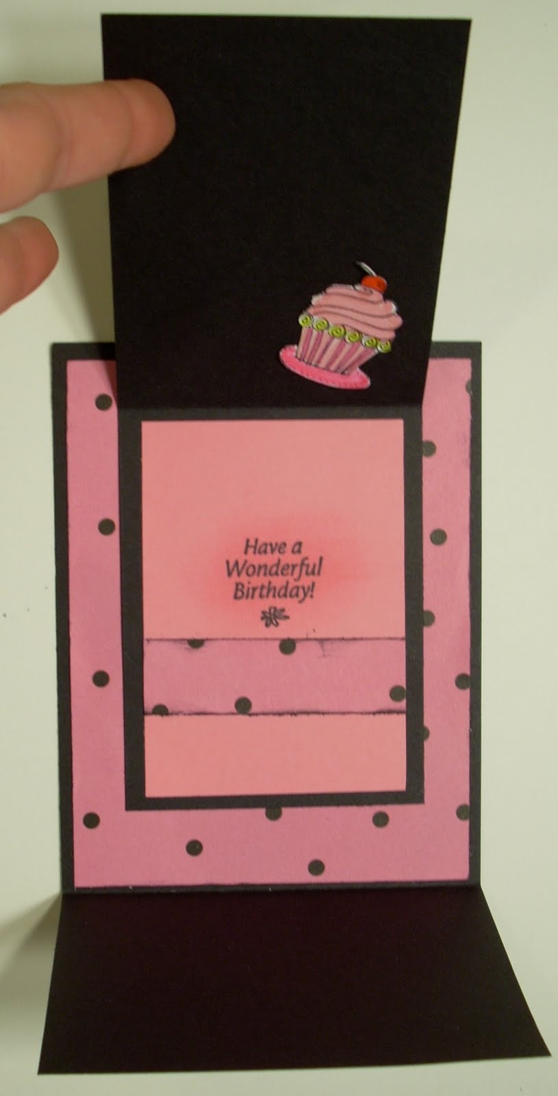 PaperArts Cafe: Technique Tuesday - Unique Opening Card (Joy-Fold Card)