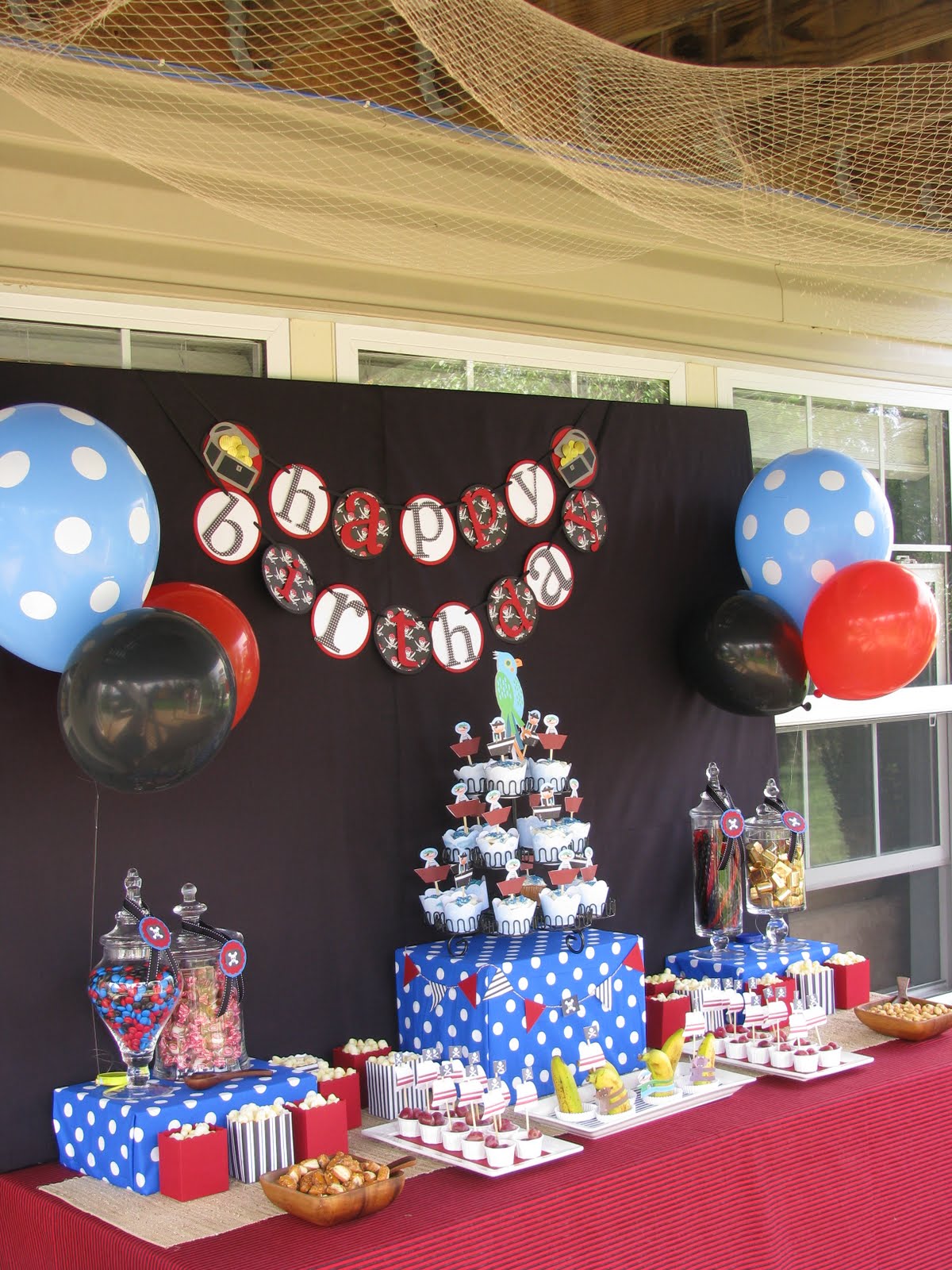 Sheek Shindigs: A Pirate {and Polka Dots} Party