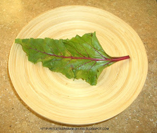 Recetario Spanglish para mis hijos: Guarnición de hojas de remolachas ...