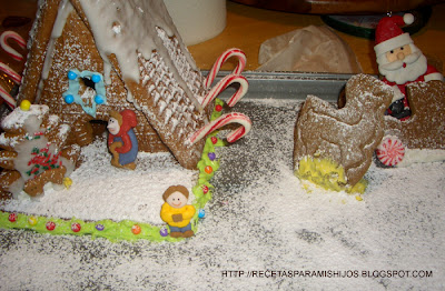Recetario Spanglish para mis hijos: Casita de jengibre (gingerbread ...