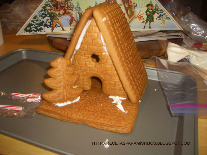 Recetario Spanglish para mis hijos: Casita de jengibre (gingerbread ...