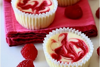 Amber's Recipes: Raspberry Swirl Cheesecake Cupcakes