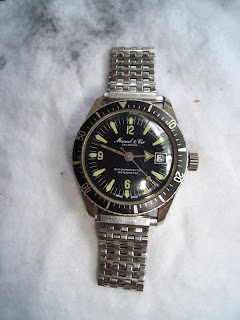 vintage watches: Marcel & Cie diver watch rm350 SOLD