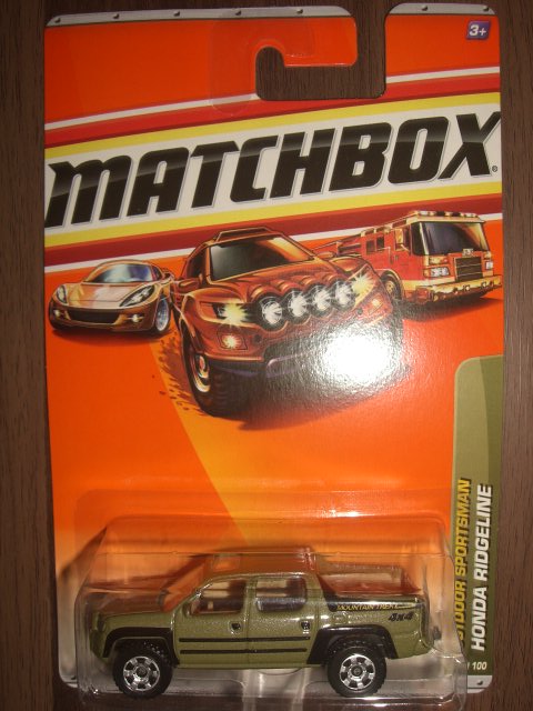 Bimbim Diecast Metal: Diecast 0106 Matchbox HONDA RIDGELINE