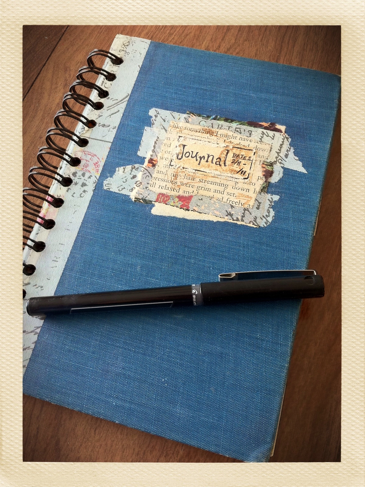 Art as Usual: Vintage Book >Notebook Tutorial