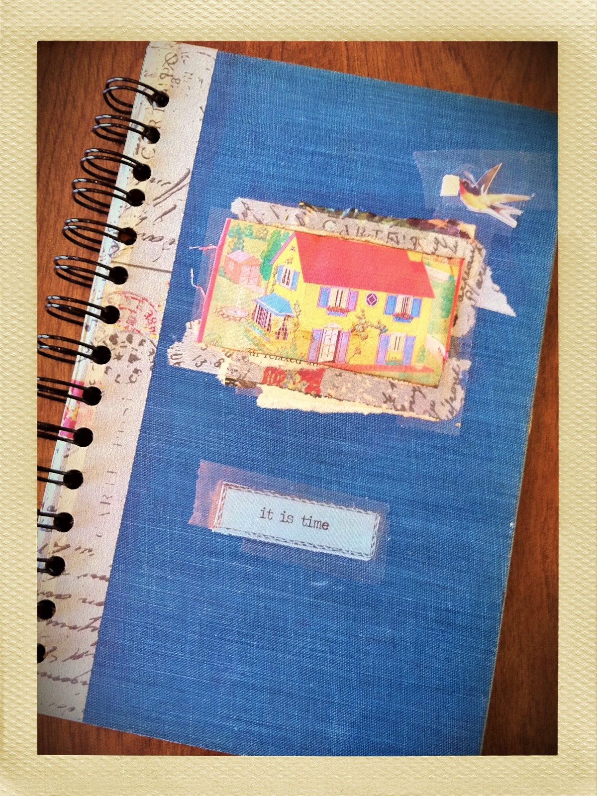 Art as Usual: Vintage Book >Notebook Tutorial