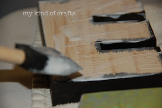 My Kind of Crafts: Modge Podge wood letters - Easter