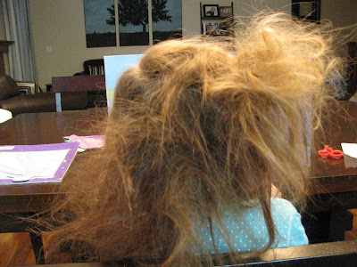 The Blue Eyed Bunch: How to get the Super Ratty Hair Look