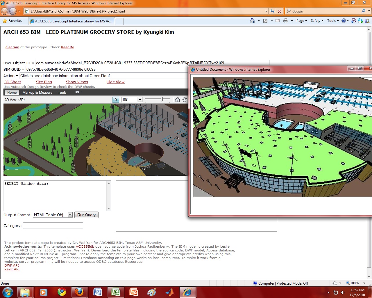 KYUNGKI KIM: Architecture and BIM
