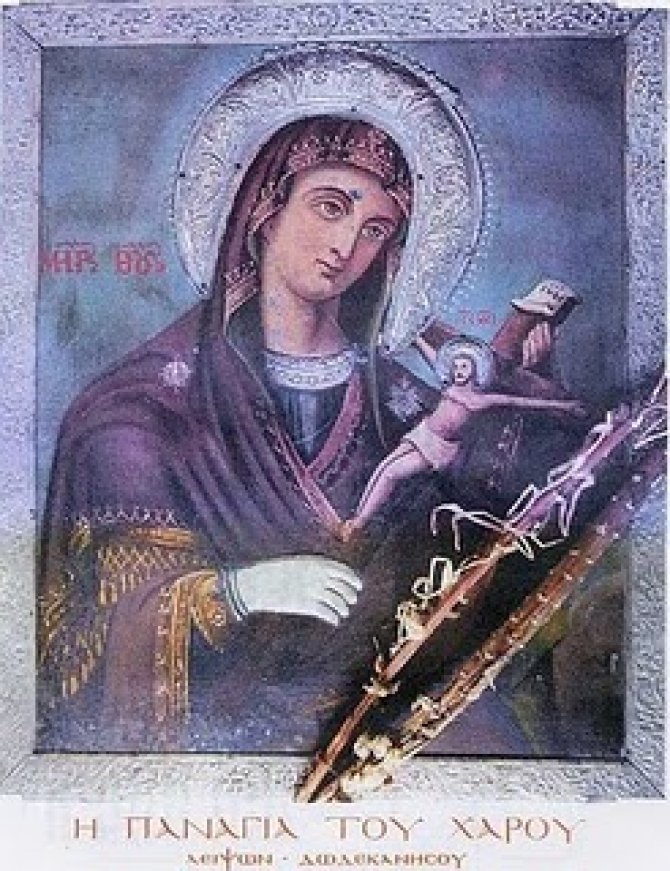 ΦΛΟΓΑ - ΚΥΡΙΟΥ: Τα θαύματα της Παναγίας