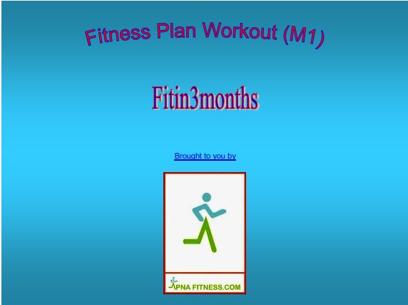 Fitness - A way of Life: FIT IN 3 MONTHS Preview