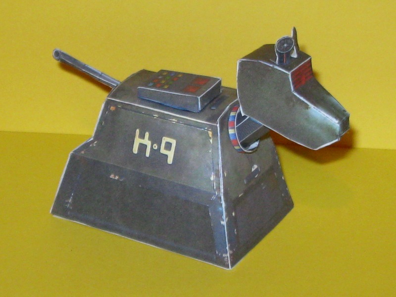 Building K9 from Dr.Who: Cardboard K-9