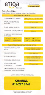 my sword heaven: ANDA PERLU MEMILIKI POLICY ETIQA TAKAFUL