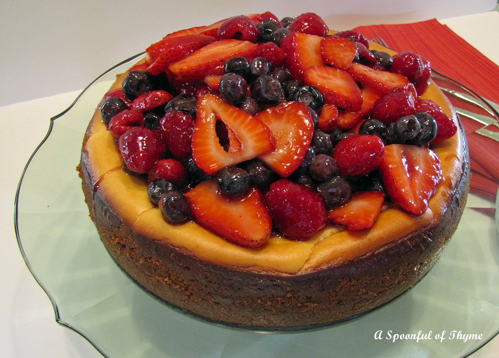 Mixed Berry Cheesecake
