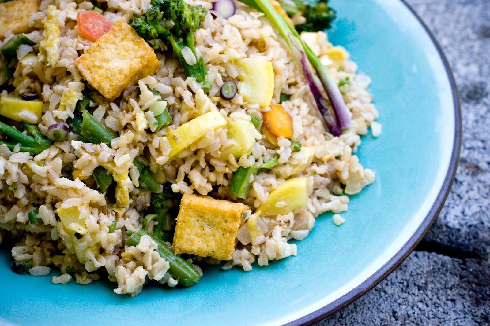 No Face Plate: Farm Stand Fried Rice